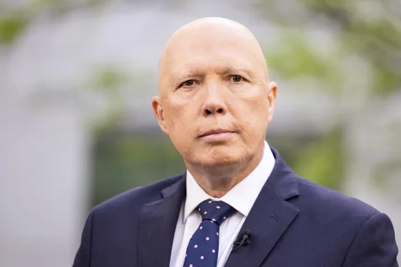 Opposition leader Peter Dutton outlines budget for zero-emission ...