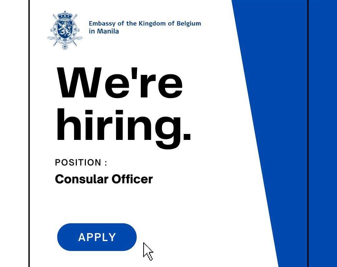 Know here: Job vacancy of Consular Officer at Belgian Embassy in ...